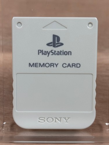 Sony Playstation 1 Psx Official SCPH-1020 Light Grey Memory Card | eBay