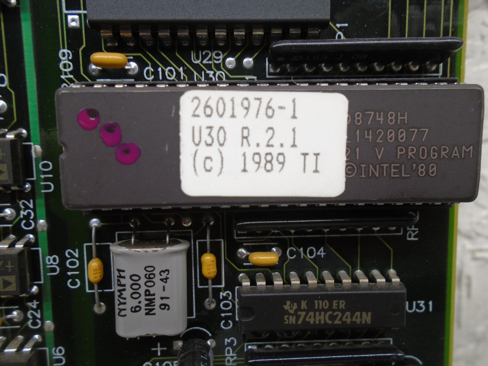 505-6208A Texas Instruments Siemens Analog Output 505-6208 A 5056208A ...