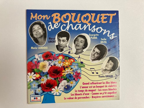 CD MON BOUQUET CHANSONS MARCEL AMONT SACHA DISTEL GEORGETTE PLANA ...