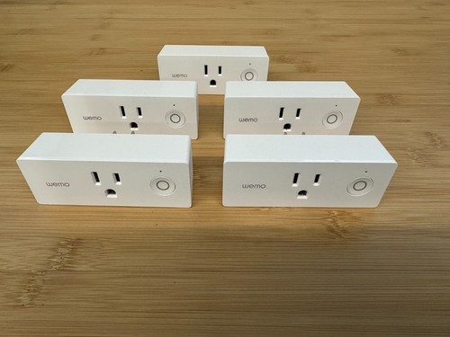 Wemo Mini Smart Plugs (Lot of 5) Model F7C063 Homekit | eBay