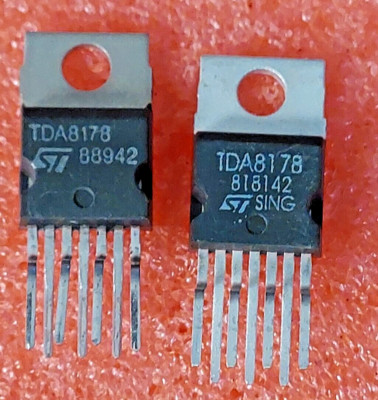 1pcs TDA8178 TV VERTICAL DEFLECTION BOOSTER HEPTAWATT STM. | eBay