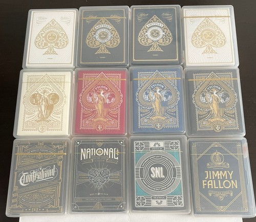 THEORY 11 playing cards lot of 12 Decks | eBay