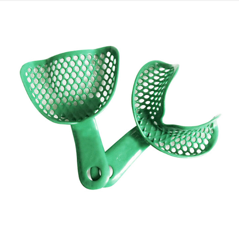6pcs/set Dental Impression Trays edentulous jaw tray Denture Model ...