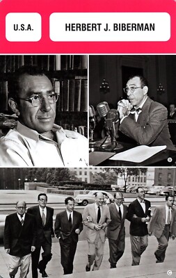 Fiche Cinéma - Réalisateurs - HERBERT J. BIBERMAN | eBay