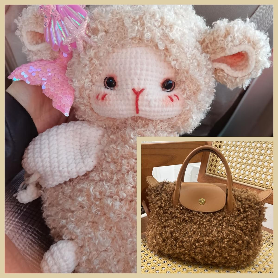 (32 Colors Available) Teddy Bear Yarn,Fuzzy Yarn for Crochet Polyester ...