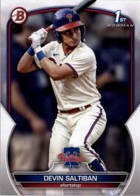 2023 Bowman Draft #BD2 Devin Saltiban - BB | eBay