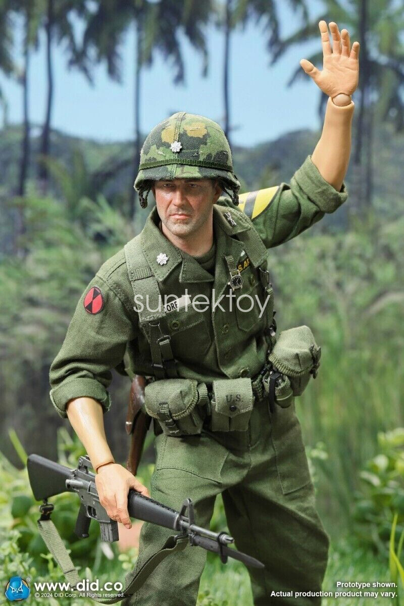 1:6 US Army 1st Cavalry Division Lt. Col. Moore Figure DID V80174 ...