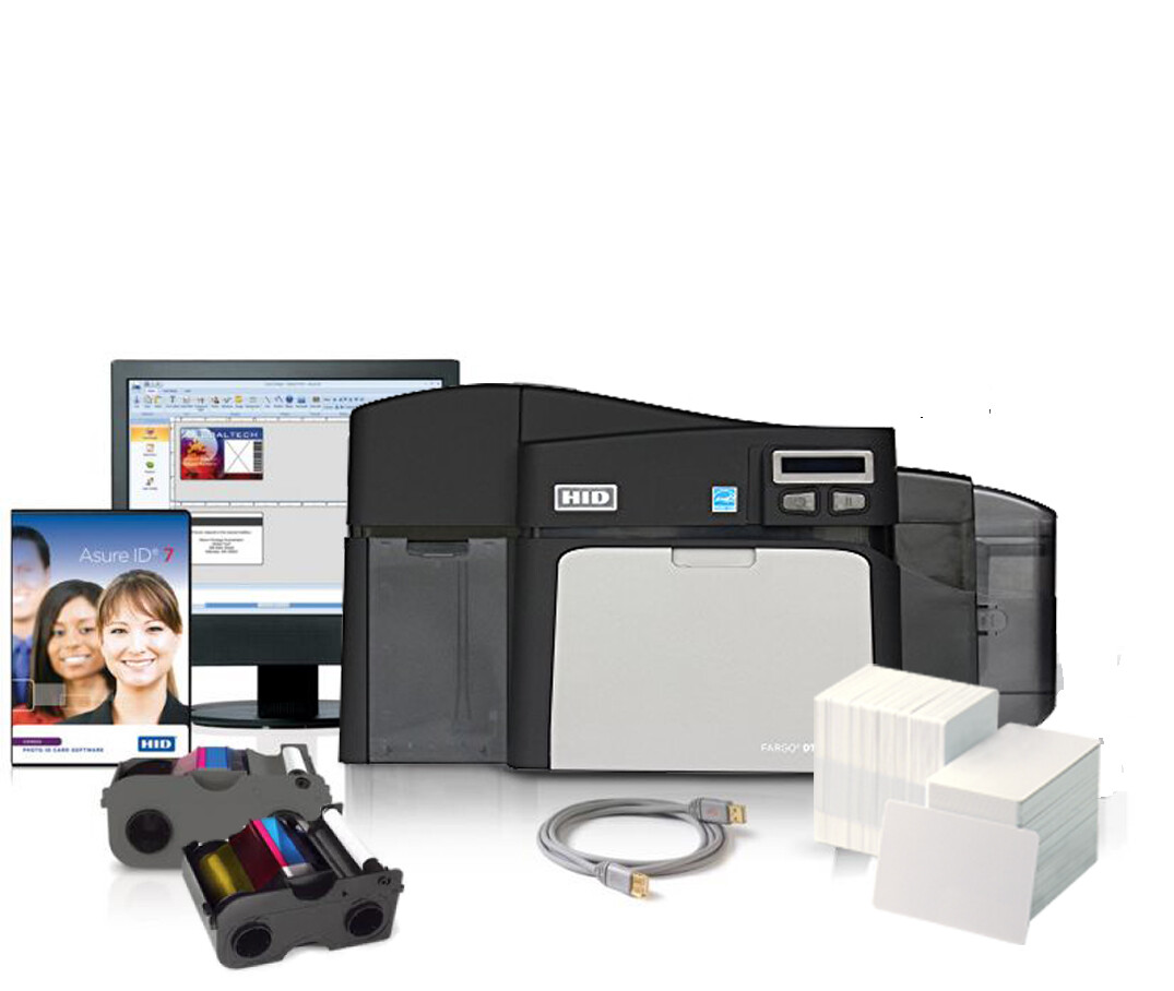 Fargo Dtc4250e Dual-sided ID Card Printer for sale online | eBay