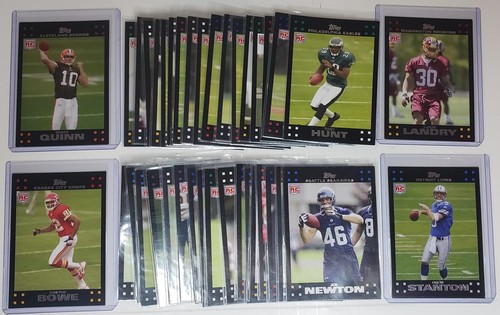 2007 Topps Football Card Lot of 48 Rookie Cards No Doubles!! | eBay