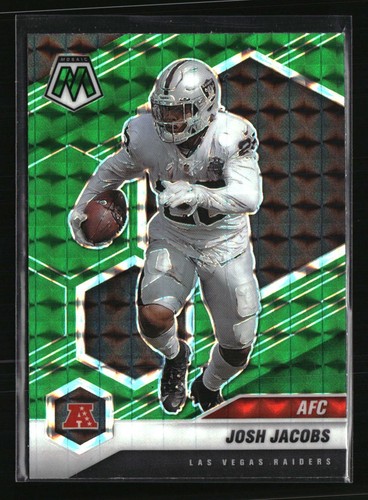 Josh Jacobs 2003 Panini Mosaic Green#235 Football Card | eBay