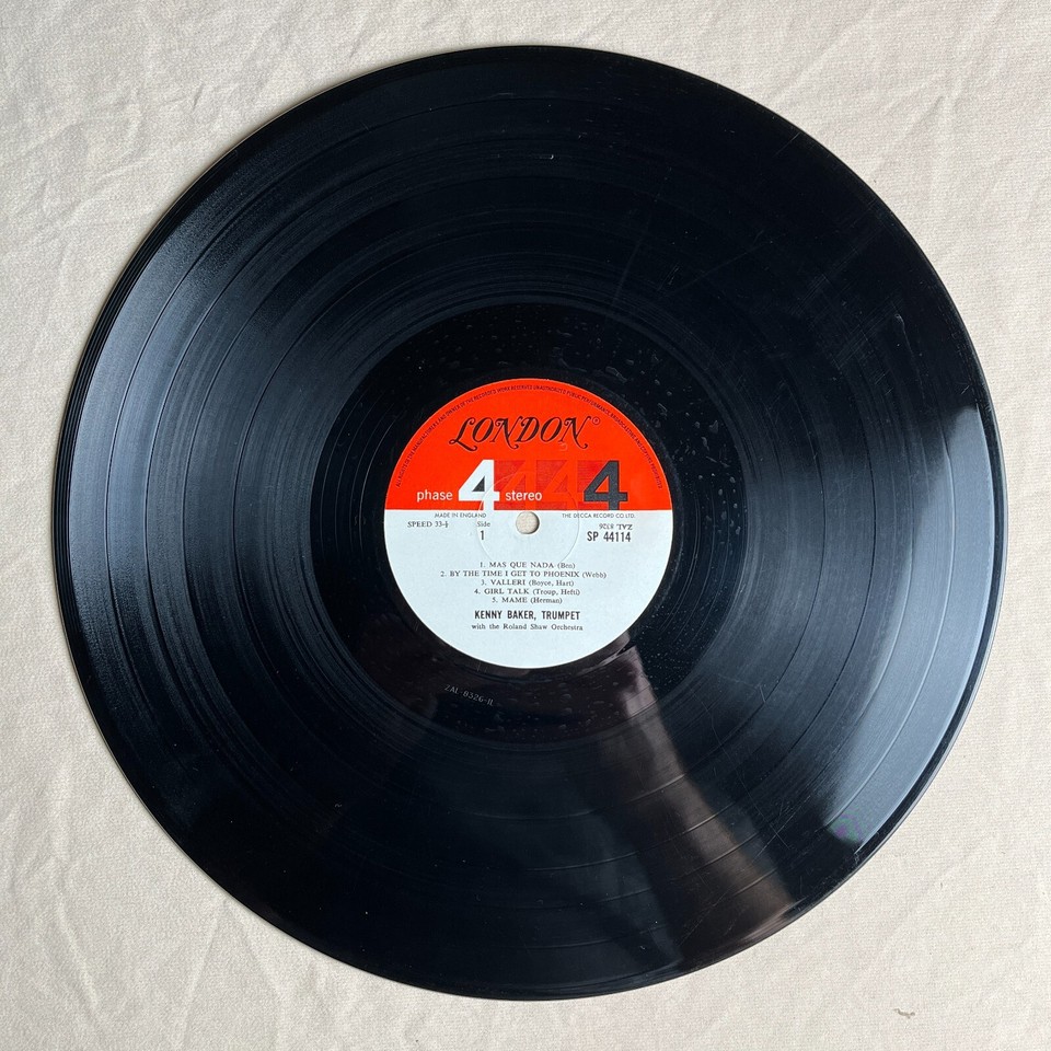 KENNY BAKER The Spectacular Trumpet Of 1969 Vinyl LP London SP 44114 - VG | eBay