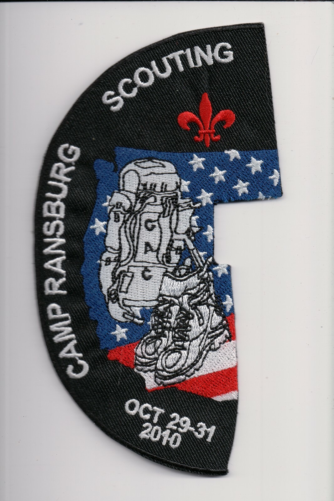 AD BSA Patch, Camp Ransburg Reservation 2010, Crossroads of America ...