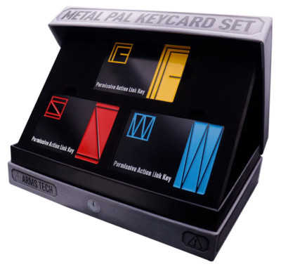 Metal Gear Solid Limited Edition Link Key Cards Figure Statue SET MGS ...