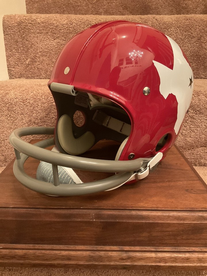 RK2 Vintage Style 1960-62 Dallas Texans Football Helmet Original AFL ...
