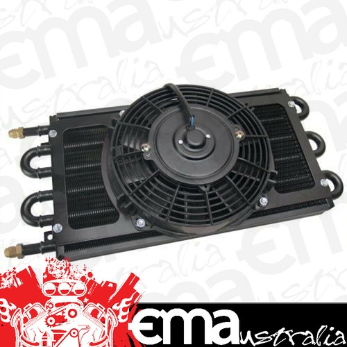 Derale DP12731 Dyno-Cool 6 Pass Fluid Cooler 17.50"L X 7.625"H X 3.75"W ...