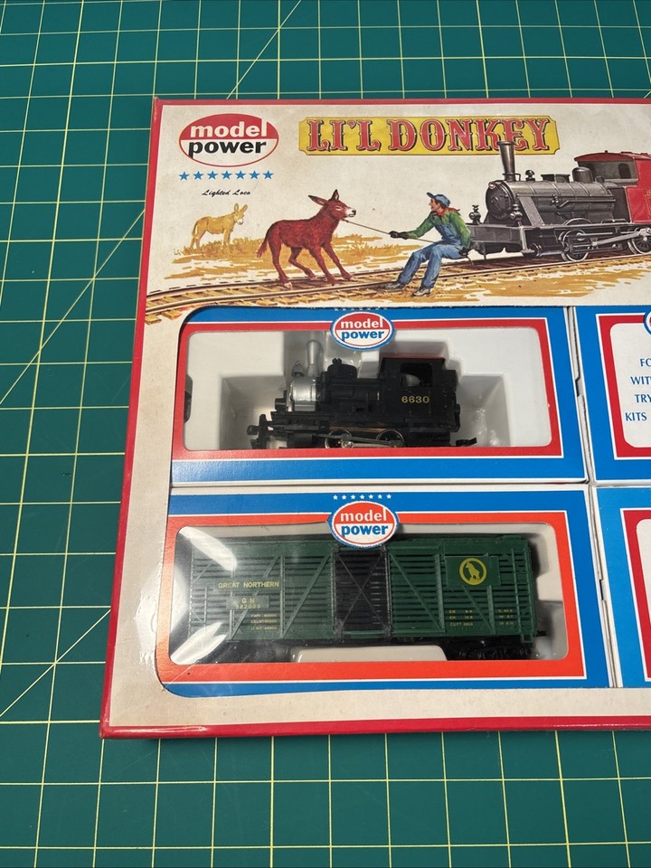 Vintage Model Power HO Scale Train set model LI’L Donkey No1024 ...