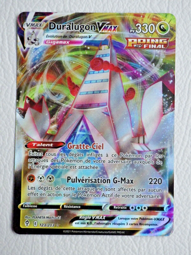 Carte POKEMON - Duralugon Vmax PV330 123/203 - EB07 Evolution Céleste ...