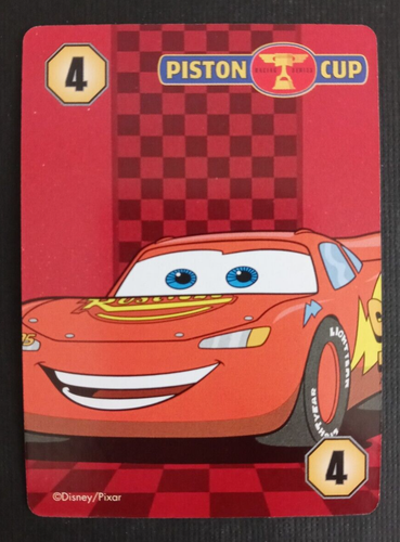 Disney Cars War Card Game Lightning McQueen Octagon #4 | eBay