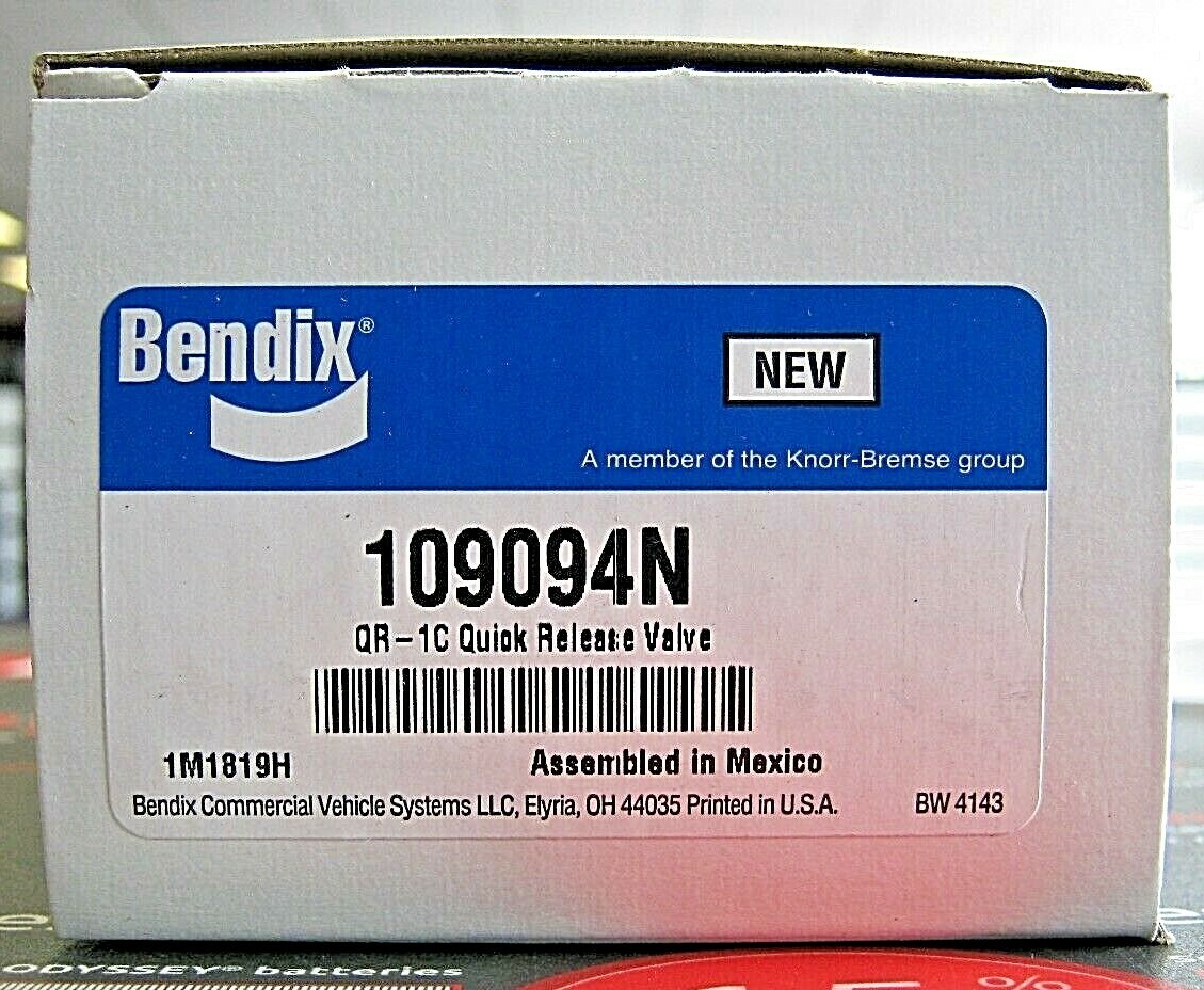 ~ NEW GENUINE BENDIX QR - 1C QUICK RELEASE VALVE ~ 109094 | eBay