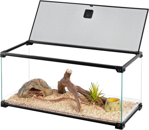 Reptile 20 Gallon Glass Terrarium Top Opening Door-30x12x12 | eBay