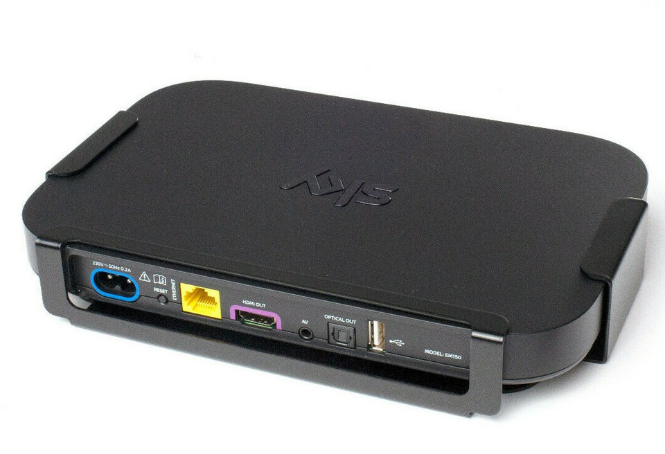 Sky Q Mini Box mount wall bracket Steel Sky Box Wall Mount UK Made Easy ...