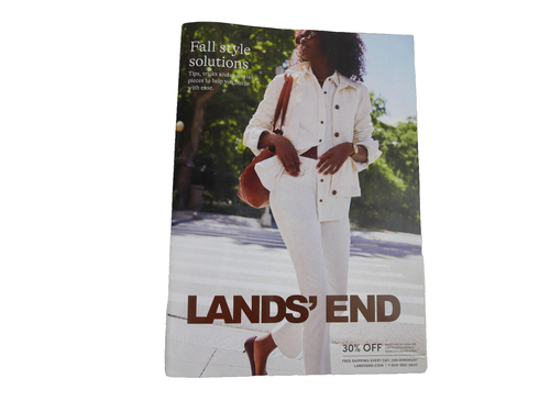 Lands' End Catalog Fall 2024 NEW | eBay