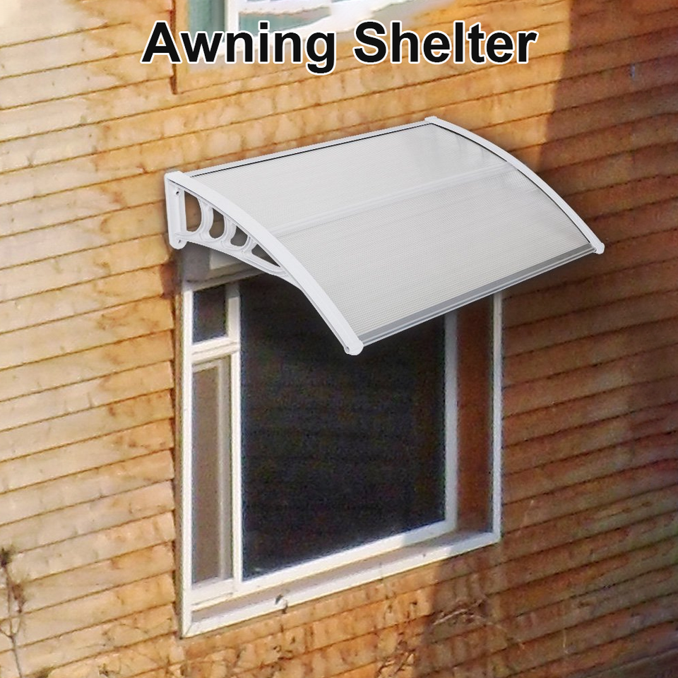 Door Canopy Awning Shelter Front Back Porch Patio Window Roof Rain ...
