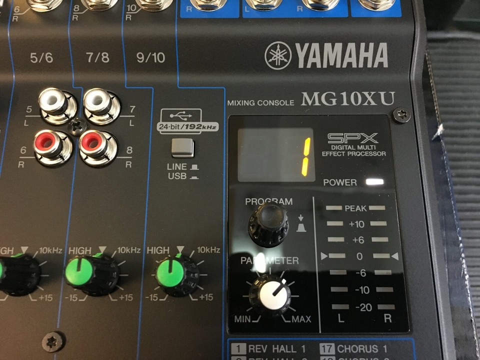 Yamaha MG10XU 10-input Analog USB Mixer MG 10XU //ARMENS | eBay
