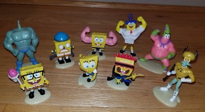 SPONGEBOB Sponge Bob Squarepants ~ Lot of 9 Figures | eBay
