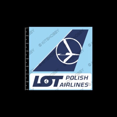 LOT Polish Airlines Logo Sticker (Size 9 cm x 9 cm) | eBay