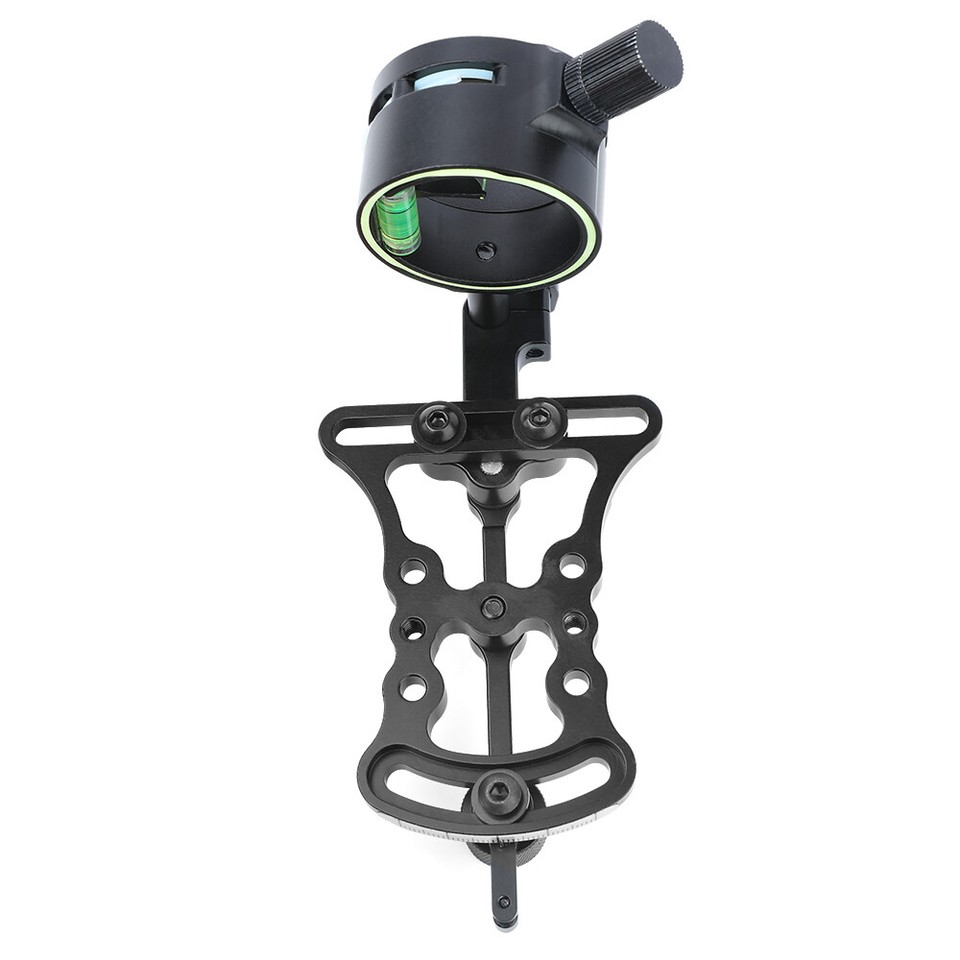 Compound Bow Sight 1 Pin 0.019" Fiber Toolless Quickset Archery Hunting ...