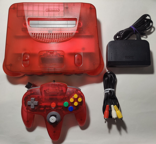 Funtastic Watermelon RED OEM Nintendo 64 N64 Console + Controller ...