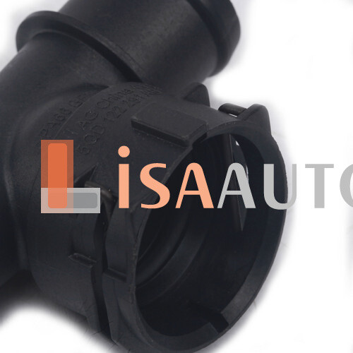 5QD122291AG Cooling Hose Coupler Flange Fit For VW Golf Tiguan Audi A3 ...