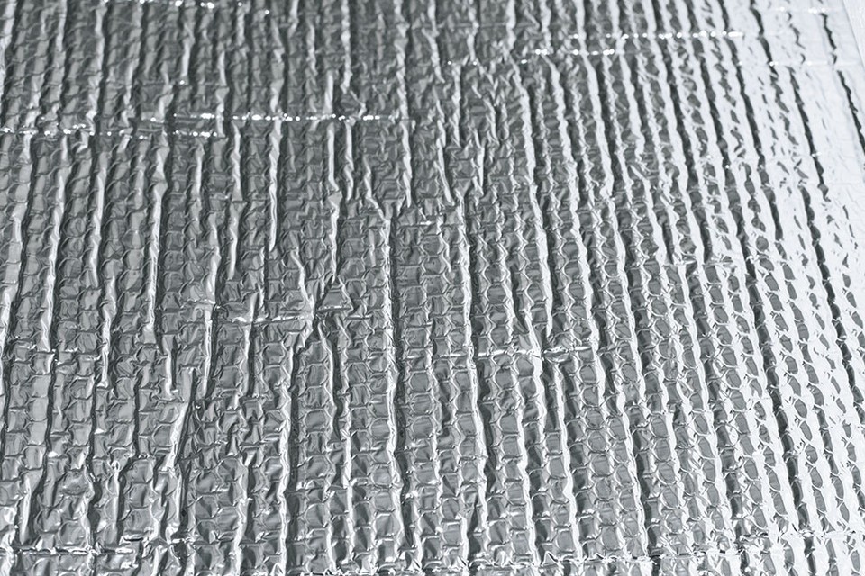 US Energy 40sqft 48"x10' Single Bubble White Reflective Foil Insulation ...