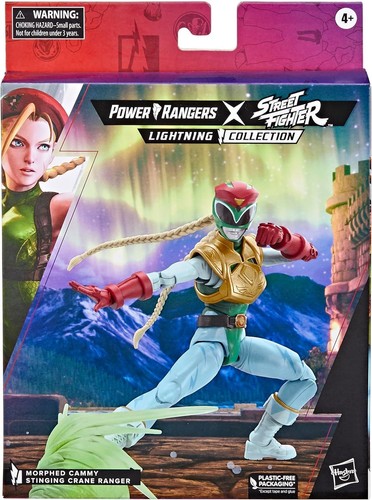 Power Rangers X Street Fighter Cammy Ranger Action Figure Morphe ...
