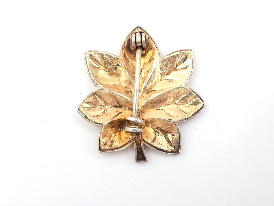 Original WWII US Navy Lt. Commander Collar Badge H&H Sterling | eBay