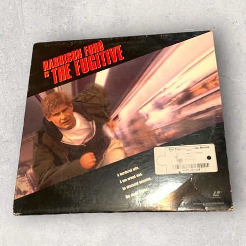 The Fugitive 2 Laserdiscs Widescreen Harrison Ford Tommy Lee Jones Sela ...