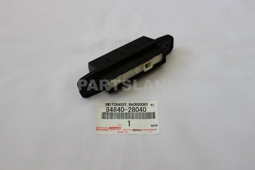Toyota Land Cruiser Prius OEM Genuine Back Door Opener Switch 84840 ...