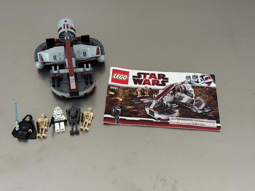 LEGO Star Wars: Republic Swamp Speeder (8091) Barriss Offee Minifigure ...