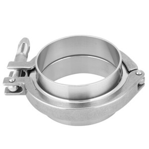 3 Inch Pipe Clamp OD Stainless Steel Sanitary Clamp Cover OD 76mm ...