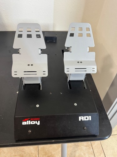 Redbird Alloy RD1 Rudder Pedals Flight Sim Controller - NEVER USED | eBay