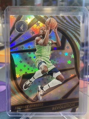 ANTHONY EDWARDS 2021-22 Panini Revolution ASTRO Parallel Timberwolves ...