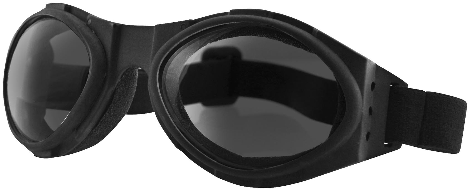 Bobster Bugeye Goggles Black/Smoke Lens 156mm Flexible Frame BA001 | eBay
