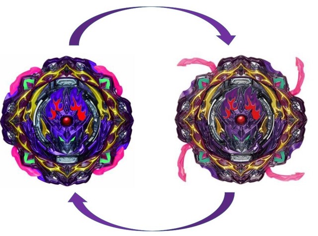 Takara Tomy Beyblade B-206 Barricade Lucifer Burst Booster online ...