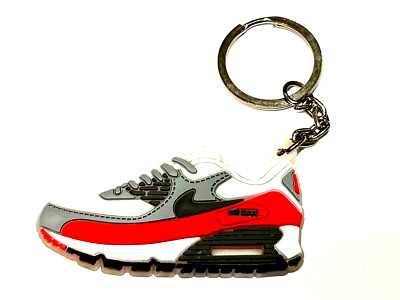 Nike Sneaker / Shoe Keychain Flat Rubber Key Chain | eBay
