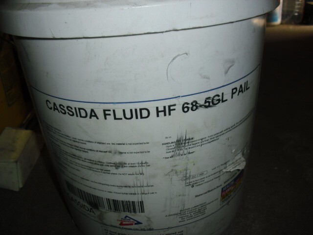 CASSIDA FLUID HF 68 5GAL Synthetic hydraulic fluid for food ...