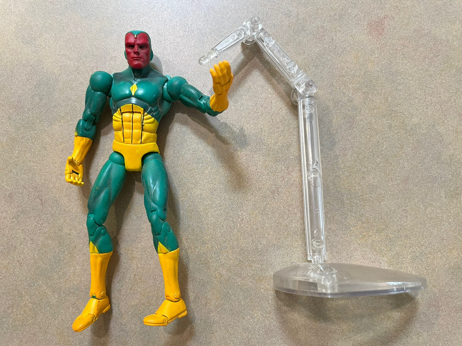Super Articulating The Vision Action Figure Toy Biz 6.5” 2003 Marvel | eBay