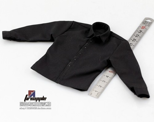1/6 Scale Male Black Shirt Clothes For 12'' AT027 M34 Strong Action ...