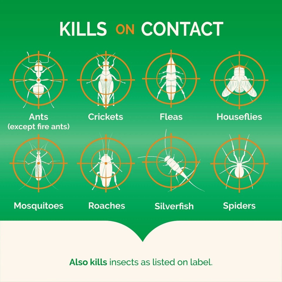 Bug Bomb Indoor Pest,Control Fogger Kill roaches Spiders,Flies Fleas ...