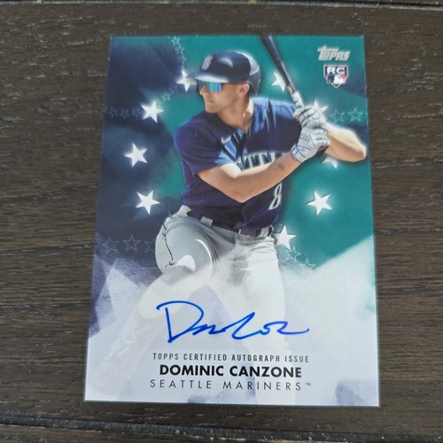 2024 Topps Series 2 Dominic Canzone BSA-DCA ROOKIE Baseball Stars ...